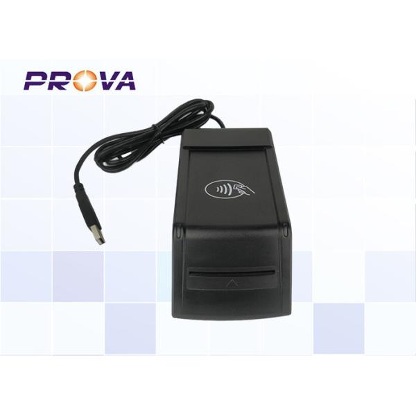 Quality Contact & Contactless Chip Card Reader With USB HID PCSC Interface for sale