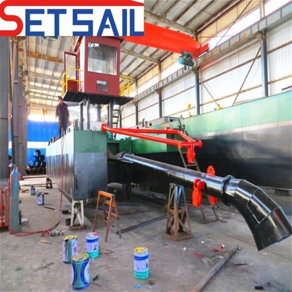 Quality Customized 27m-39m Total Length Jet Suction River Sand Dredger for African Buyers for sale