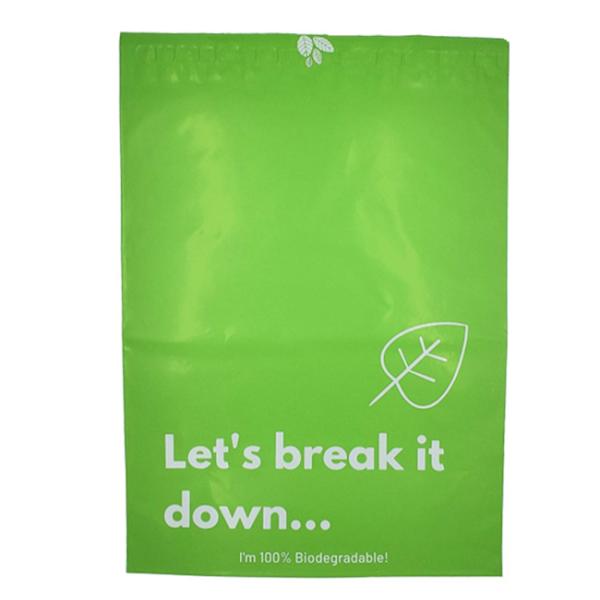 Quality Eco Friendly Compostable Biodegradable Mailer Shipping Courier Bags With Custom for sale