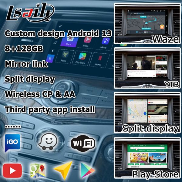 Quality Infiniti QX80 / QX56 Android Auto Carplay Interface base on Qualcomm 8+128 for sale