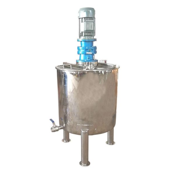Quality Electric Heating Stainless Mixing Tank Blending Reactor With Agitator 275 Gallon for sale