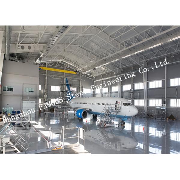 Quality Airport Development Aircraft Hangar Buildings , Steel Airplane Hangars for sale