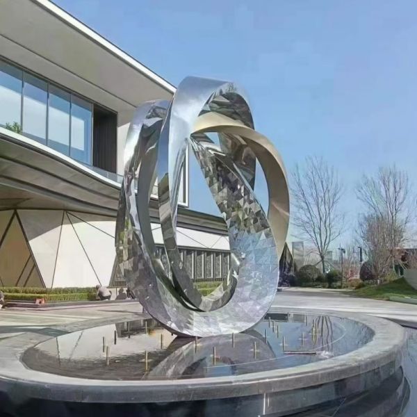 Quality Customization Options Modern Design Metal Tree Sculptures For Enhancing Garden for sale