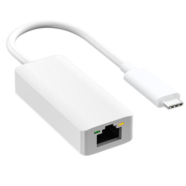 Quality USB C To Lan Gigabit Ethernet Adapter For Phone Laptop USB Over Ethernet Manufacturer for sale