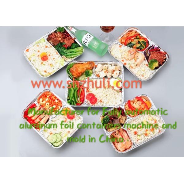 Quality Take Away Foil Container Making Machine 10T 18KW aluminium food container making for sale