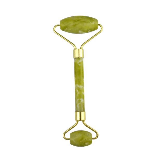 Quality Face Massage Equipment Natural Xiuyan Jade Facial Roller 100% Natural Jade Massager for Beauty Tools and Skin Care for sale