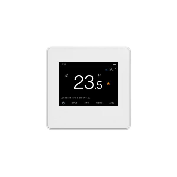 Quality Larger Seamless Screen Smart WiFi Thermostats System For Home Heating And Air Conditioning for sale