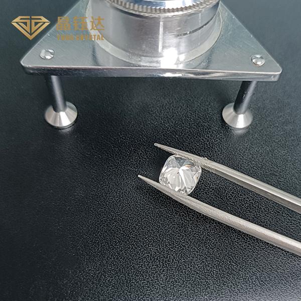 Quality 5 Carat 4 Carat 3 Carat Lab Made Diamond Rectangular Long HPHT Grown Diamonds for sale
