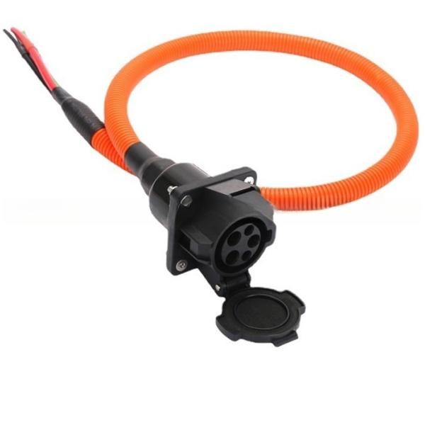 Quality Universal Type 2 EV Female Socket to Socket Adapter for Electric Vehicle Power for sale
