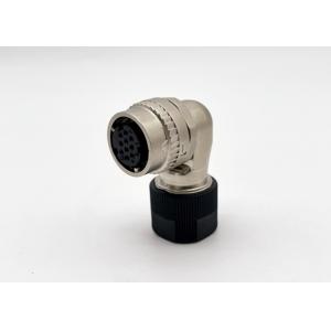 Quality One Touch Locking CM10 Circular Connector 2 Pin 10 Pin Right Angle Crimp Wire for sale