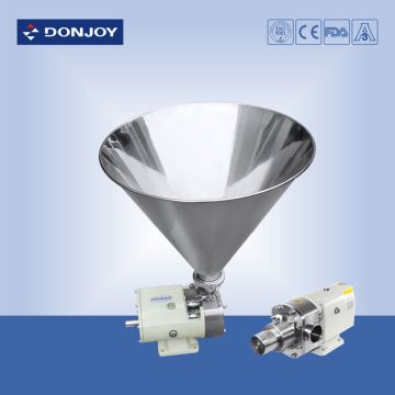 Quality TUR-70 mechanical variable lobe High Purity Pumps with control and hopper for sale