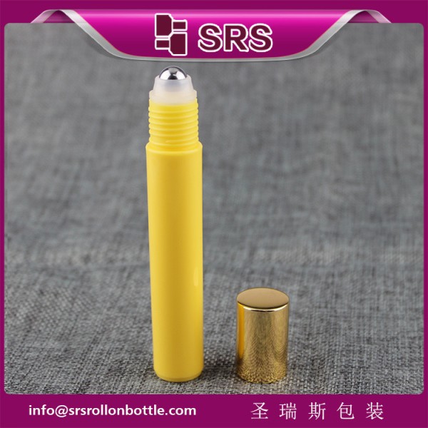Quality RPA-15ml empty plastic perfume roll on bottle manufacturer for sale