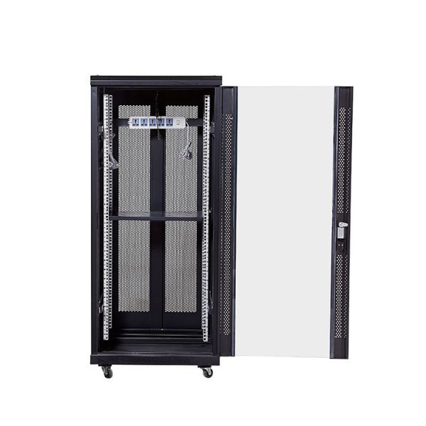 Quality 800kgs Capacity Mesh Door Server Cabinet for 600x800 Server Rack in Data Center for sale