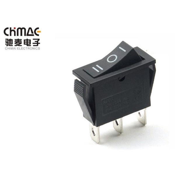 Quality 1 Way Three Position Push Button Rocker Switch Power Control ON - OFF - ON for sale