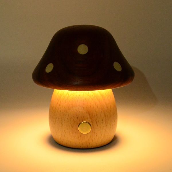 Quality Cute Mushroom Shape Table Astmosphere Night  Lamps for Children Gift for sale