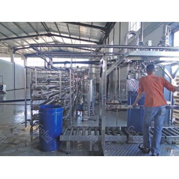 Quality Mechanized 3T/H Tomato Paste Processing Line With Washing Sorting for sale