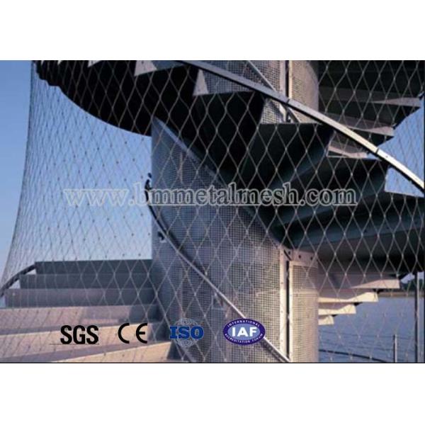 Quality Stainless Steel Cable Webnet / Cable Mesh For Bridge Protection for sale