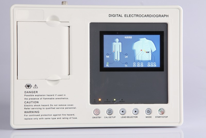 ecg machine high quality medical ecg machine 12 Lead 3 Channel mobile portable ECG machine