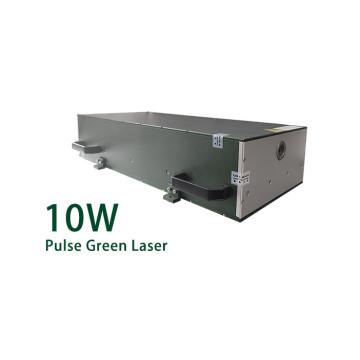 Quality Photovoltaic Industry Pulse Nanosecond Green Laser 10W for sale