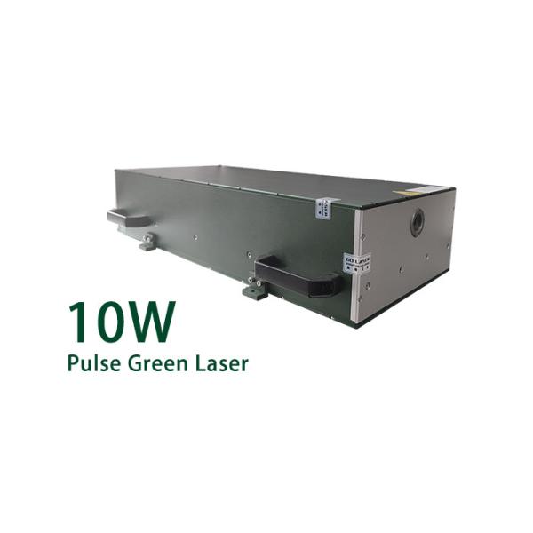 Quality Photovoltaic Industry Pulse Nanosecond Green Laser 10W for sale