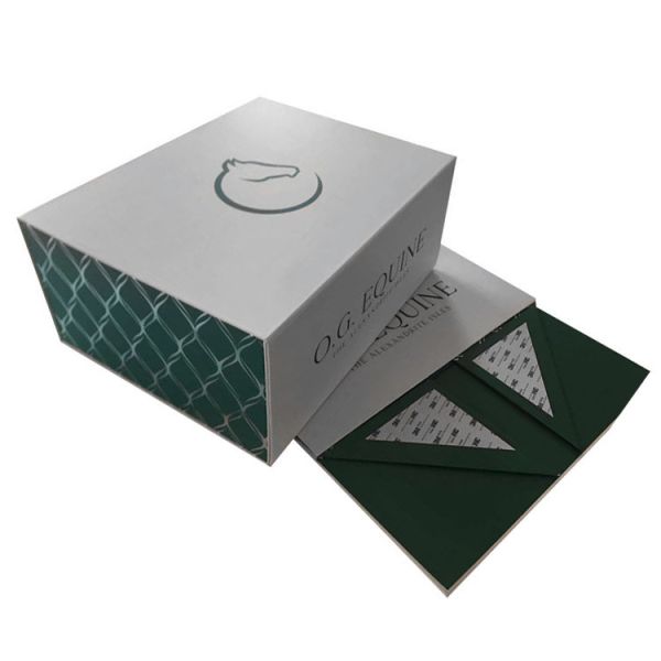 Quality Handmade Apparel Foldable Paper Box With Logo Packaging Large Folding Stickers for sale