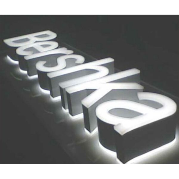 Quality Customizable Led Frontlit & Backlit Sign Back Lit Logo Sign Antirust for sale