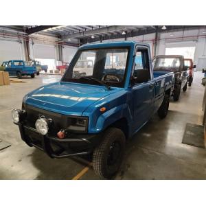 Quality 50KM/H 72V Pickup Electric Car 4KW Mini Cargo Pickup Truck for sale