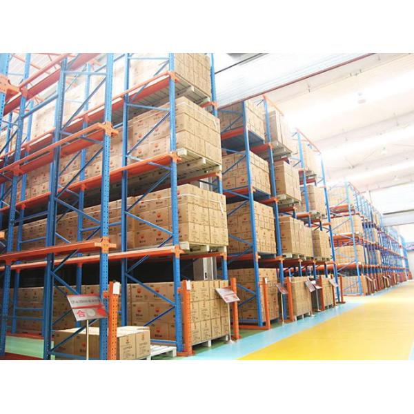 Quality Powder Coated Drive In Racking System Cold Room Storage 500-2000KG/Pallet for sale