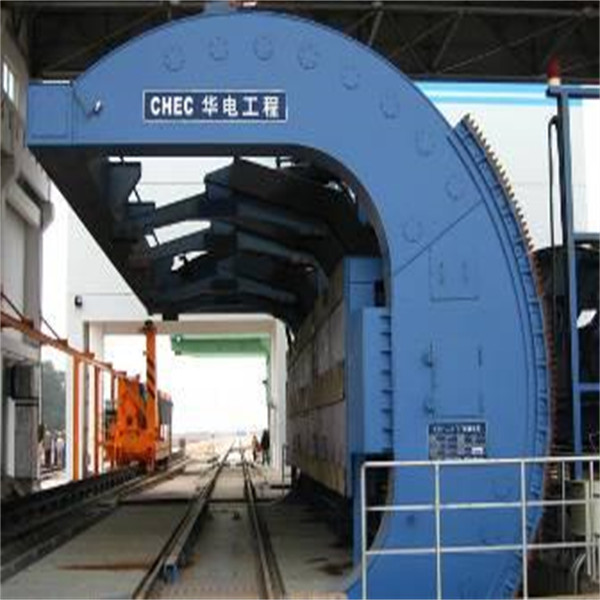 Quality Rotary Railroad cart Dumper System For Coal Unloading Rapidly for sale