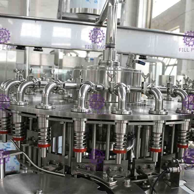 Quality 6000BPH Juice Filling Machine with back flow system with PLC sontrol for sale