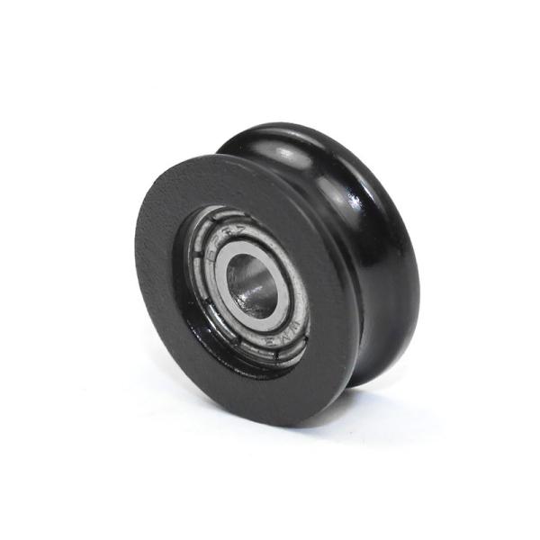 Quality Black Roller Nylon Coated Bearings Durable Reliable For Industrial for sale
