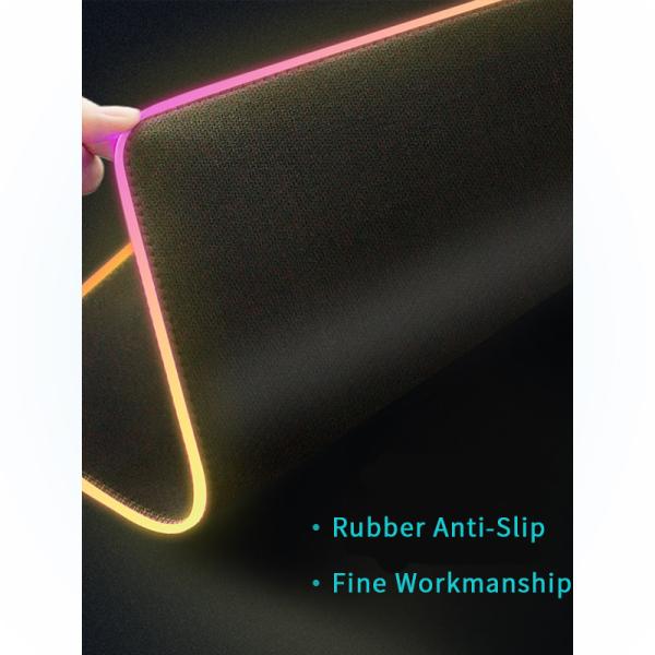 Quality OEM Logo RGB Gaming Mouse Pad Large XXL Safe And Harmless for sale