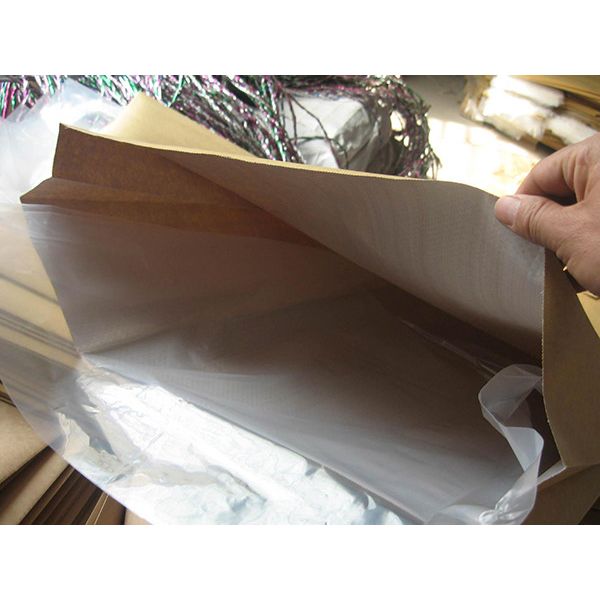 Quality Multiwall Kraft Paper Bags With Self Sealing Design For Construction Materials for sale
