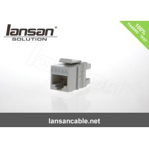 Quality Gold Plating Network Cable Assembly Cat6a UTP Rj45 Keystone Jack Universal for sale