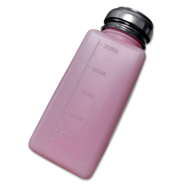 Quality Cleanroom HDPE Plastic ESD Alcohol Bottle 240ML for sale