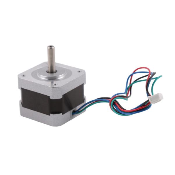 Quality Black Color 42mm Hybrid Linear Stepper Motors 1.8 degree 2phase Nema 17 stepper for sale