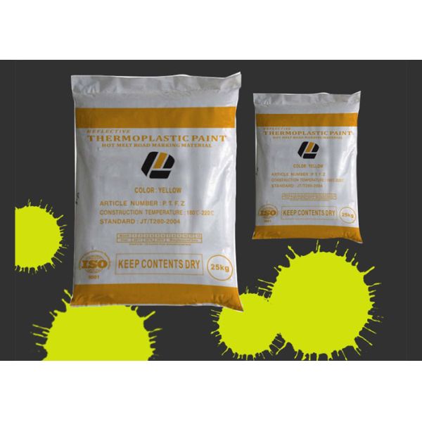 Quality Square Heating Liquid Thermoplastic Traffic Marking Paint for sale