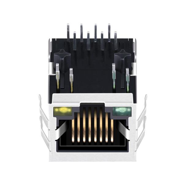 Quality ABJ-4110ANLF IEEE 802.3 RJ45 Modular Jack LPJ4011ABNL With 10/100 Base-T for sale