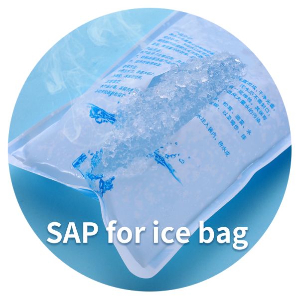 Quality High Water Absorption Capacity Sodium Polyacrylate Ice Pack with Long-Lasting for sale