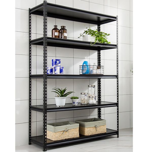 Quality Keep Your Warehouse Neat and Tidy with 5 Tier Boltless Metal Corner Rack Shelving for sale