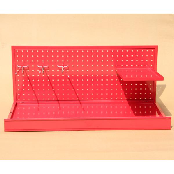 Quality Power Coating HongChuang TUV Approval Pegboard Display Rack Mini Size for sale