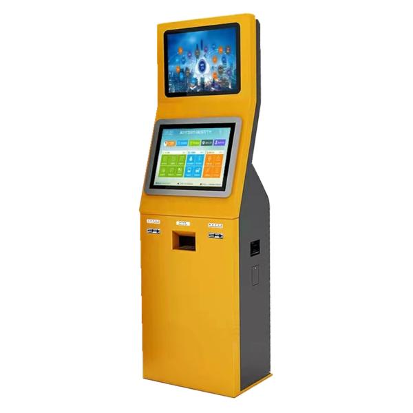 Quality Dual Screen Self Service SIM Dispensing Machine 4096x4096 With Barcode Scanner for sale