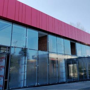 Quality 6063-T5 Aluminum Hidden Frame Glass Curtain Wall for Building for sale