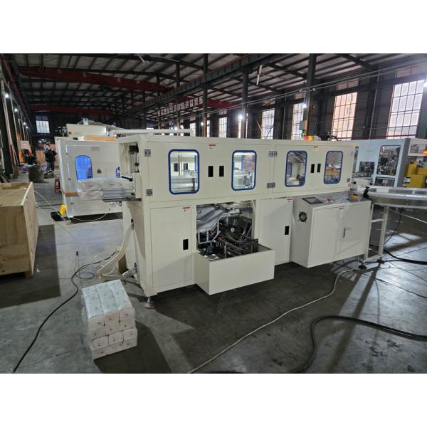 Quality Bundle Packing Soft Bag Drawing Facial Tissue Paper Making Machine Production for sale