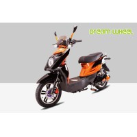 Quality 25km/H Electric Pedal Assist Scooter With Removable Battery for sale