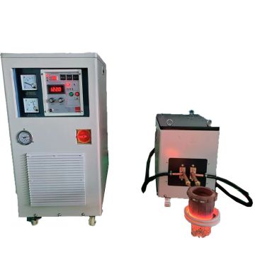 Quality IGBT Induction Hardening Annealing Hot Forging Machine With Chiller HF-90AB for sale