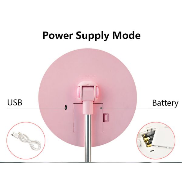 Quality 20x Magnifying Led Makeup Mirror For Table Desktop Oem for sale