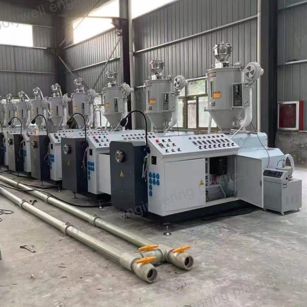 Quality Automatic Industrial Single Screw Extruder , PA66 Nylon Extruder Machine with for sale