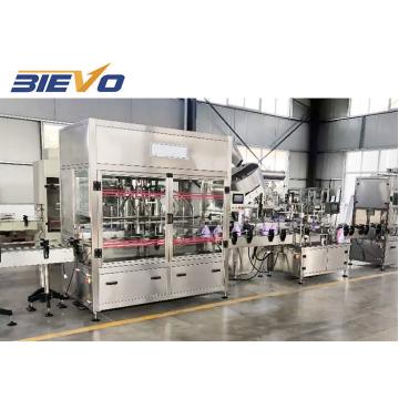 Quality 5L 2500kg SUS 304 Automatic Oil Bottle Filling Machine for sale