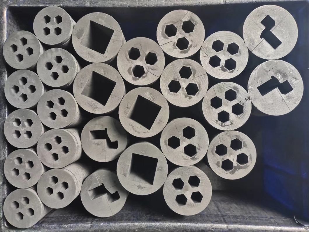 High Density 1.85 1.91g/cm3 Round Square Hexagonal Gear Graphite Mold for Casting Brass